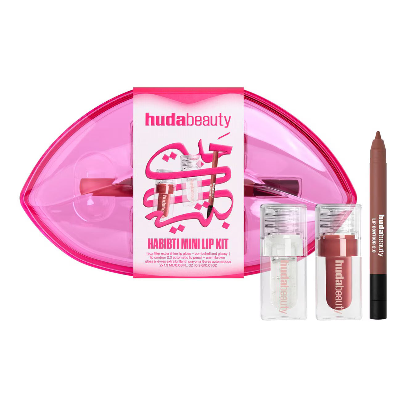 Huda Beauty My Lovely Lip Kit (Small Size) – Cuddluxe